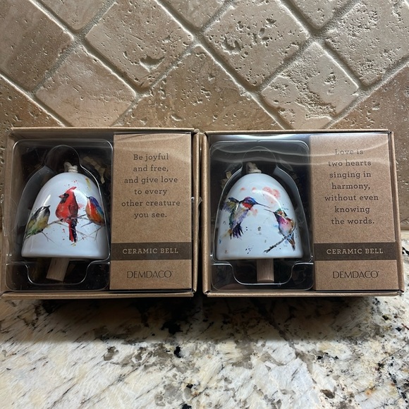 Demdaco | Accents | Demdaco Dean Crouser Mini Stoneware Bells W ...